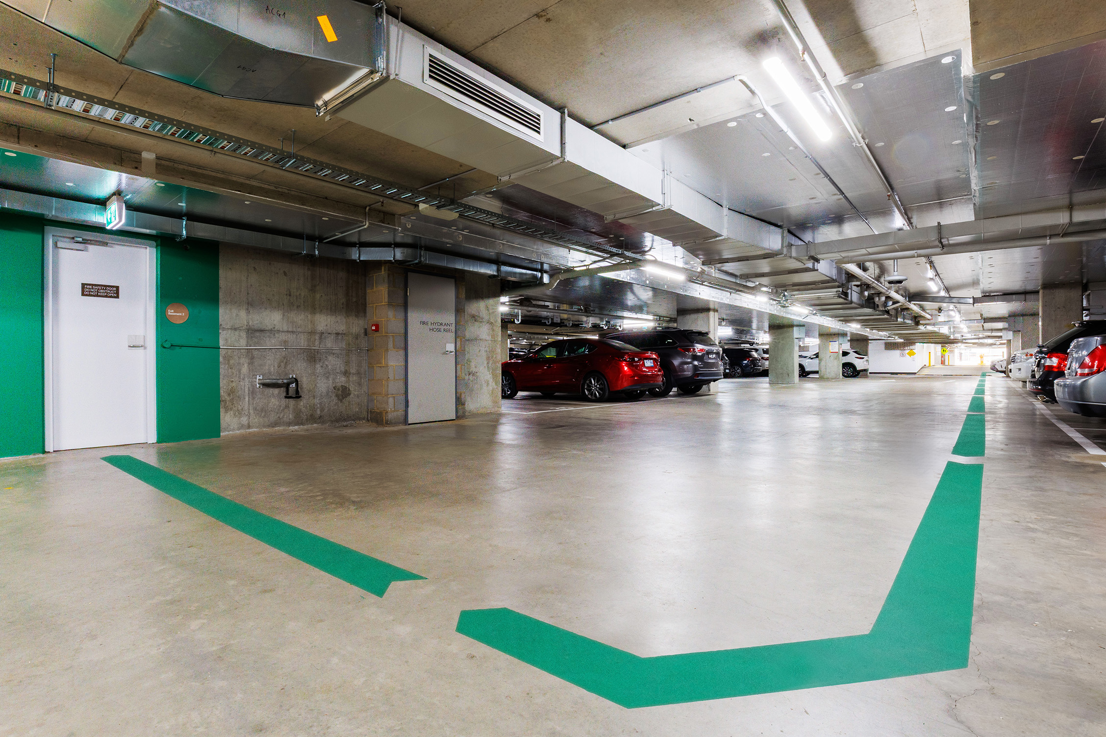 380 St Kilda Road - Car Park B2 – Fire Egress Upgrade | Streetscape